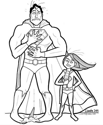 Artist Creates Sensitive Superhero Cartoon Series To Show Her Son ...