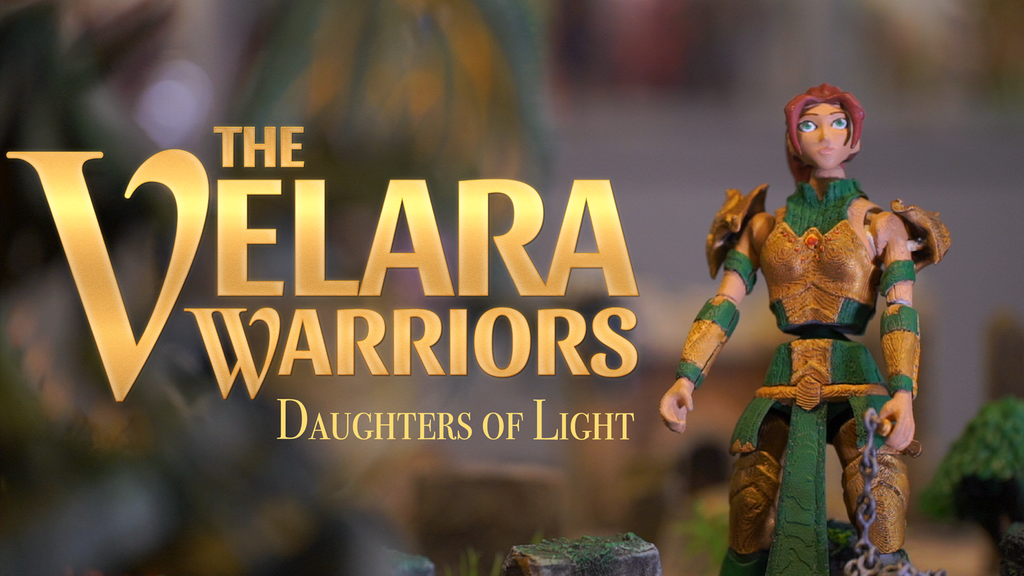 Sisters Create A Line Of Action Figures, Velara Warriors, Which Combine ...