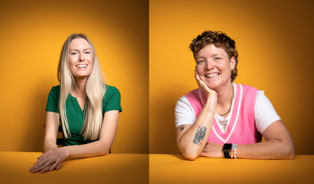 Queer Comedy Podcast Duo "Two Dykes & A Mic" Take Their Hilarious Show ...