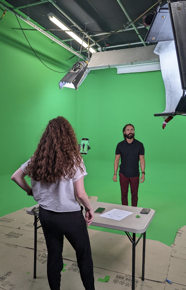 Lexi Directing David Brubaker - GirlTalkHQ